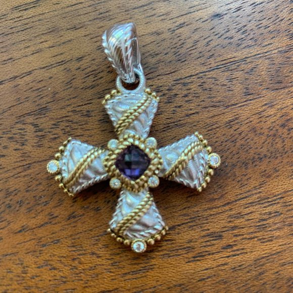 Judith Ripka | Jewelry | Judith Ripka Maltese Cross Enhancer | Poshmark